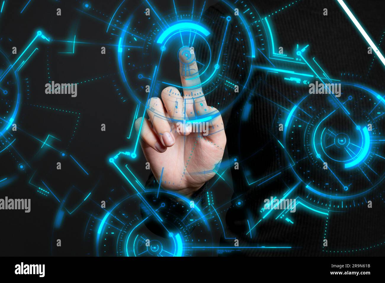 Artificial intelligence wallpaper download hi-res stock photography and ...