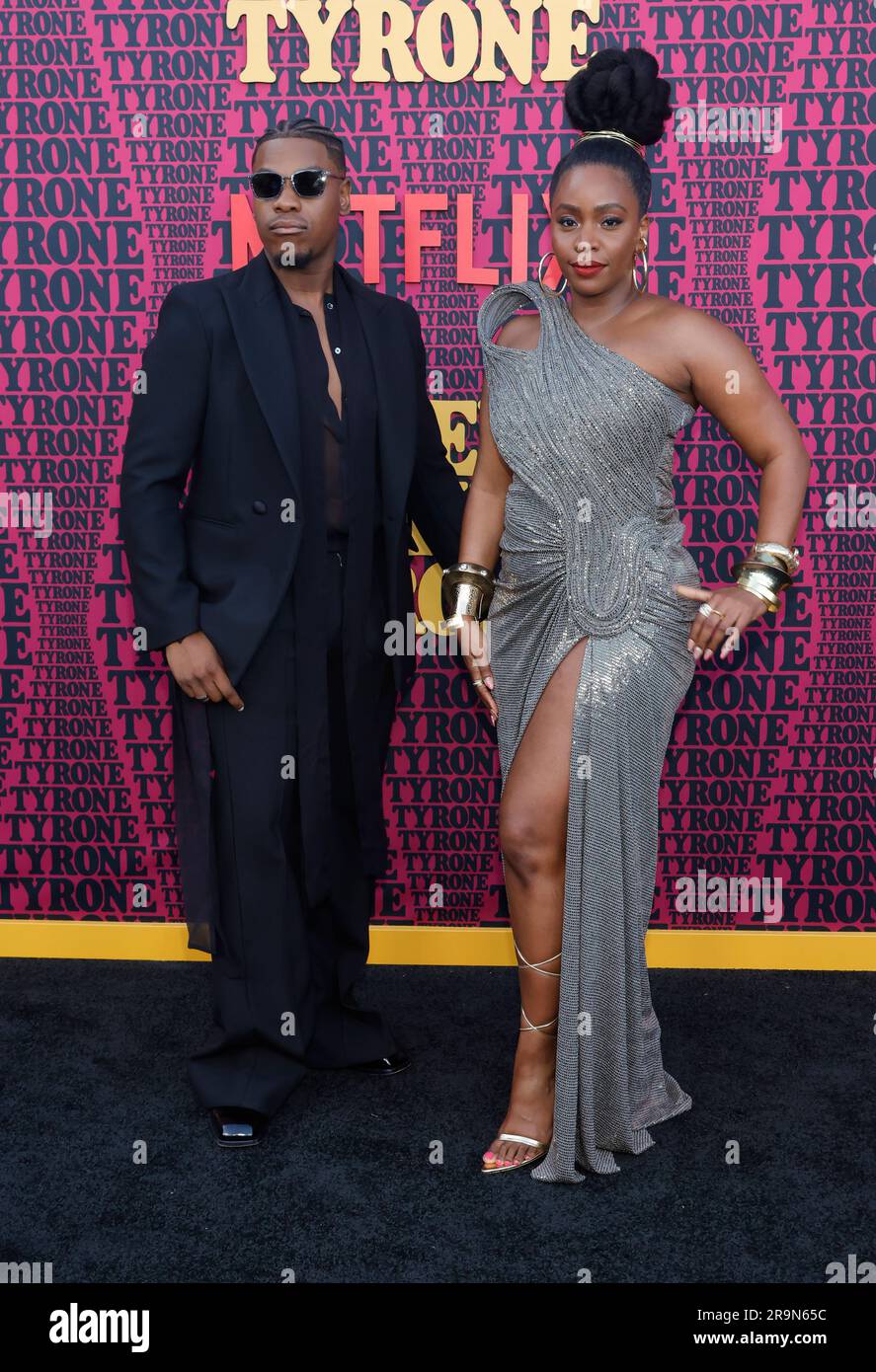 Los Angeles, California, USA. 27th June, 2023. Teyonah Parris, John ... Los Angeles, California, USA. 27th June, 2023. Teyonah Parris, John ...