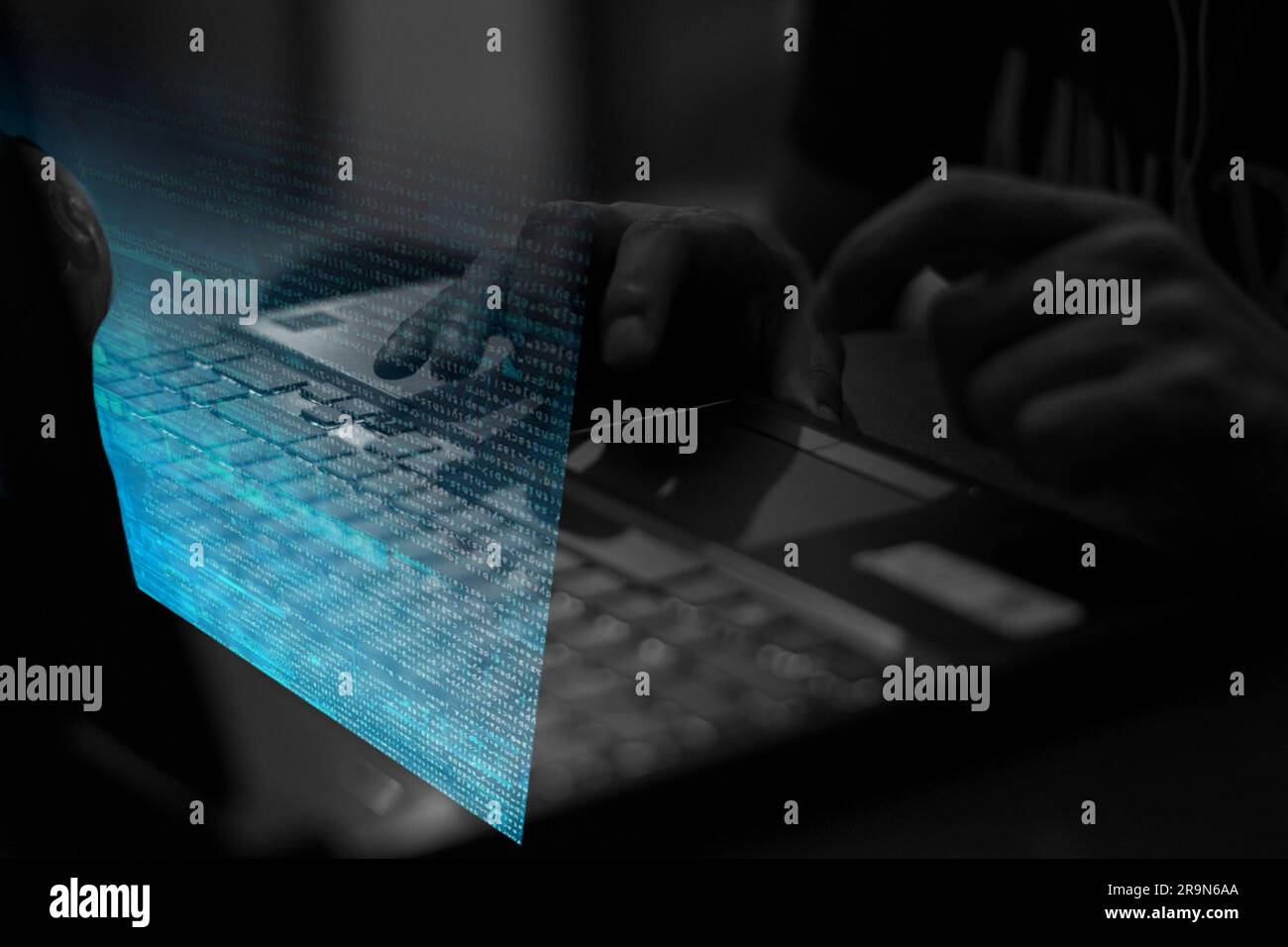 Digital computer wallpaper hi-res stock photography and images - Alamy