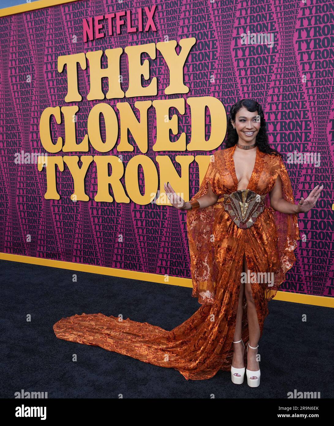 Los Angeles, USA. 27th June, 2023. Megan Sousa arrives at the Netflix's ...