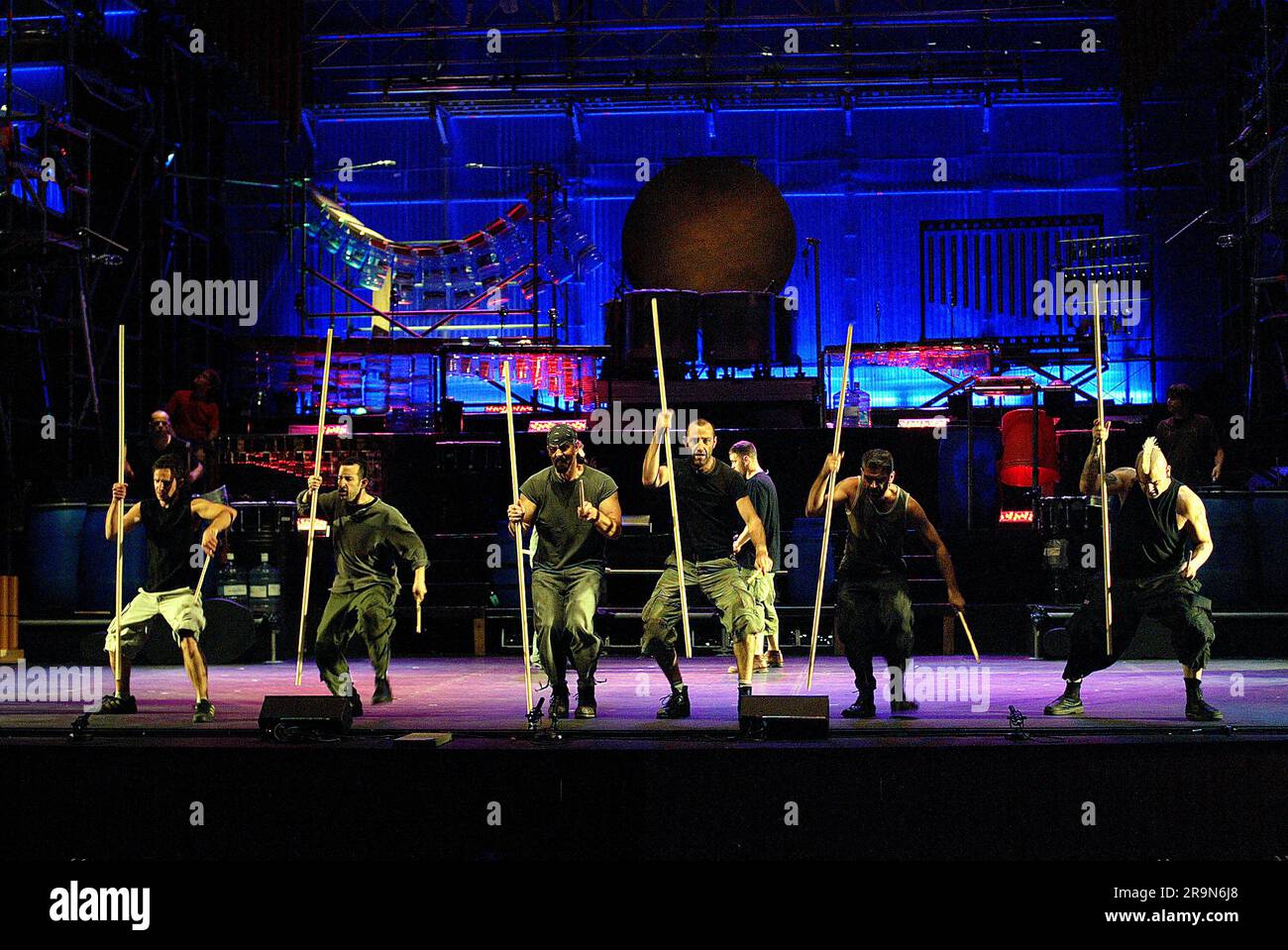 The Lost and Found Orchestra, of the UK’s Stomp Company, perform at ...