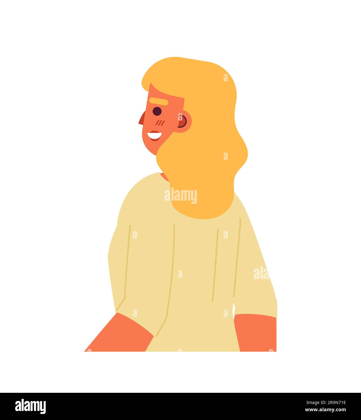 Woman blonde 30s Stock Vector Images - Alamy