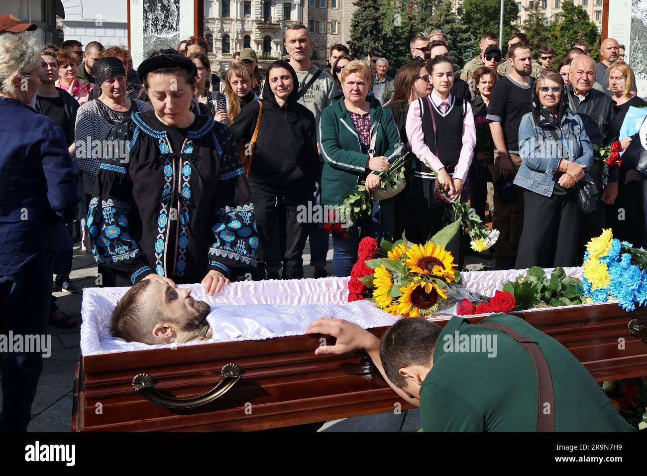 Kyiv, Ukraine. 28th June, 2023. (EDITORS NOTE: Image depicts death ...