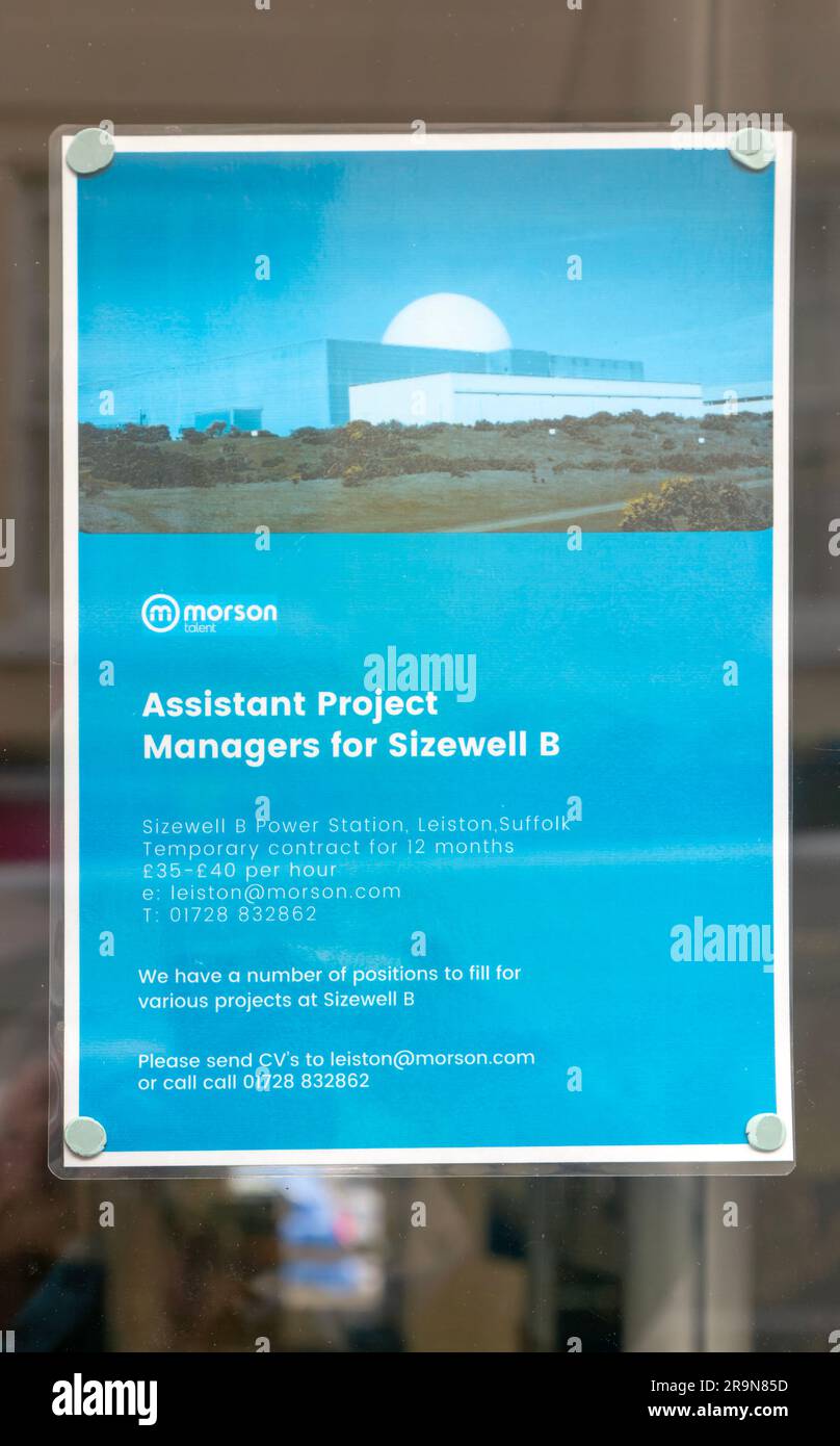 Employment advertising poster for Assistant Project Managers for ...