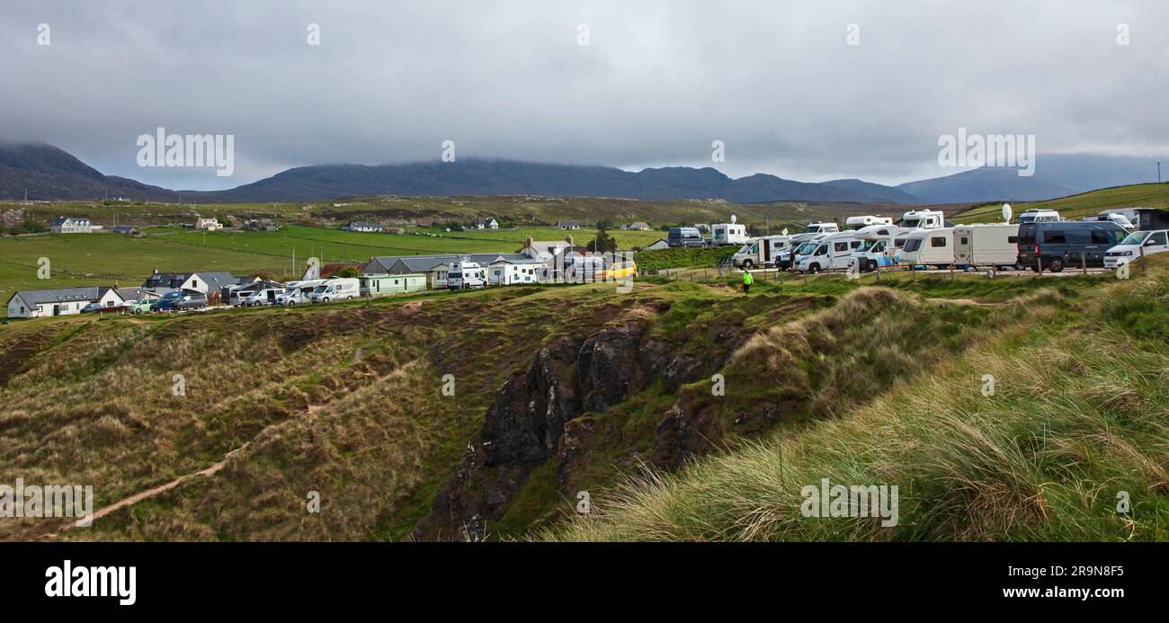 Sango Sands Oasis, caravan and camping site, Durness, Sutherland ...
