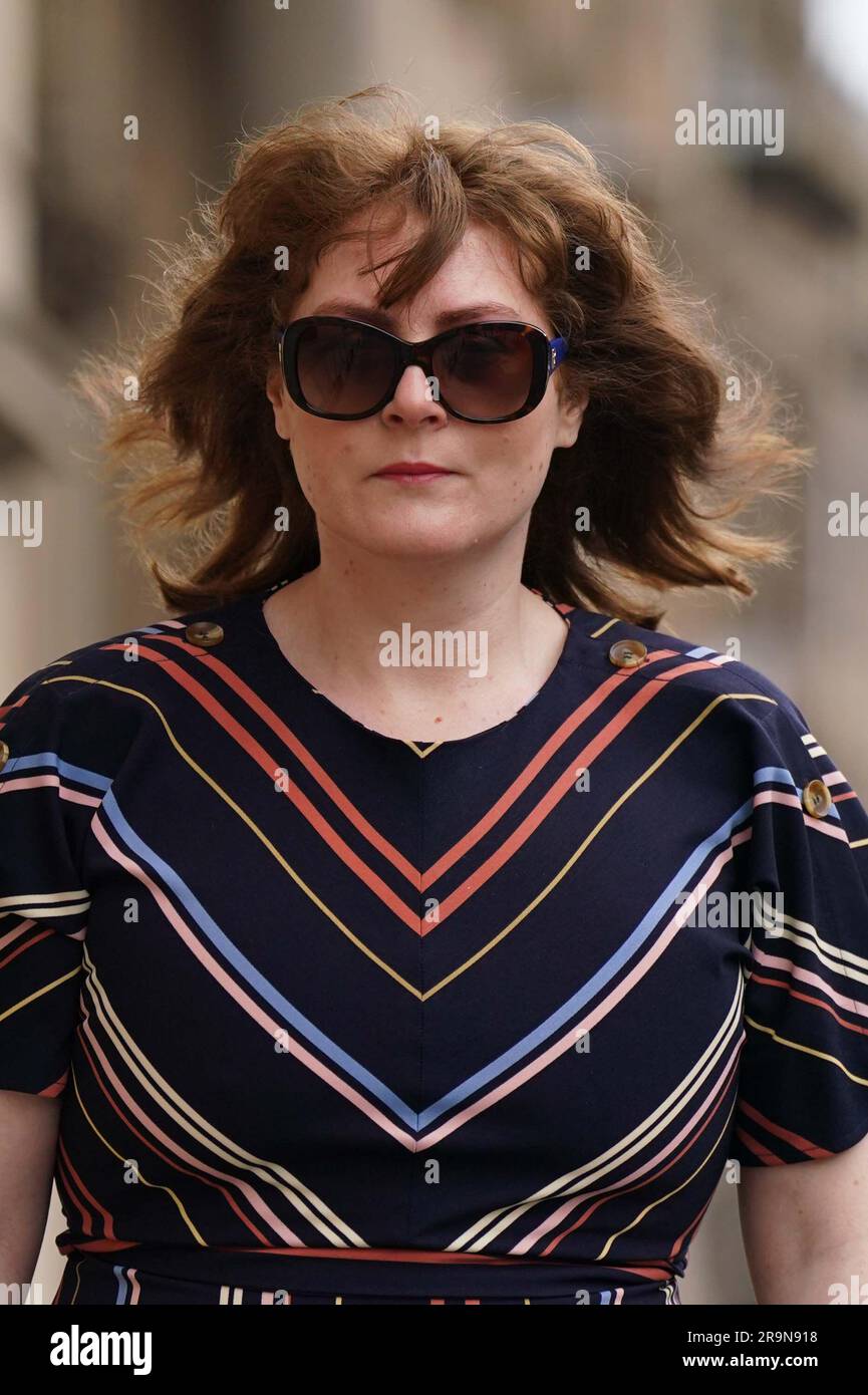 Nicholas Rossi's wife Miranda Knight arriving at Edinburgh Sheriff and ...