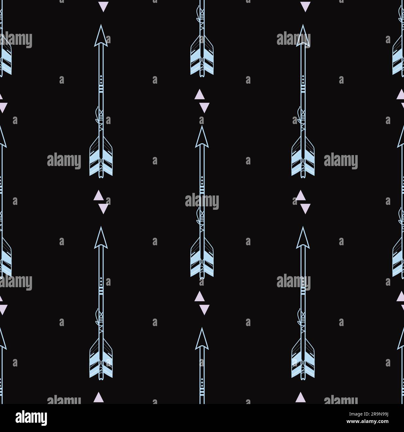 Tribal arrows pattern hi-res stock photography and images - Alamy