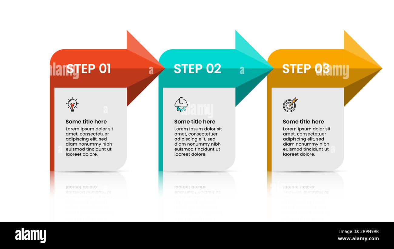 Infographic template with icons and 3 options or steps. Banners. Can be ...