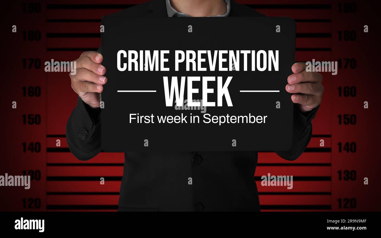 Crime prevention week hi-res stock photography and images - Alamy