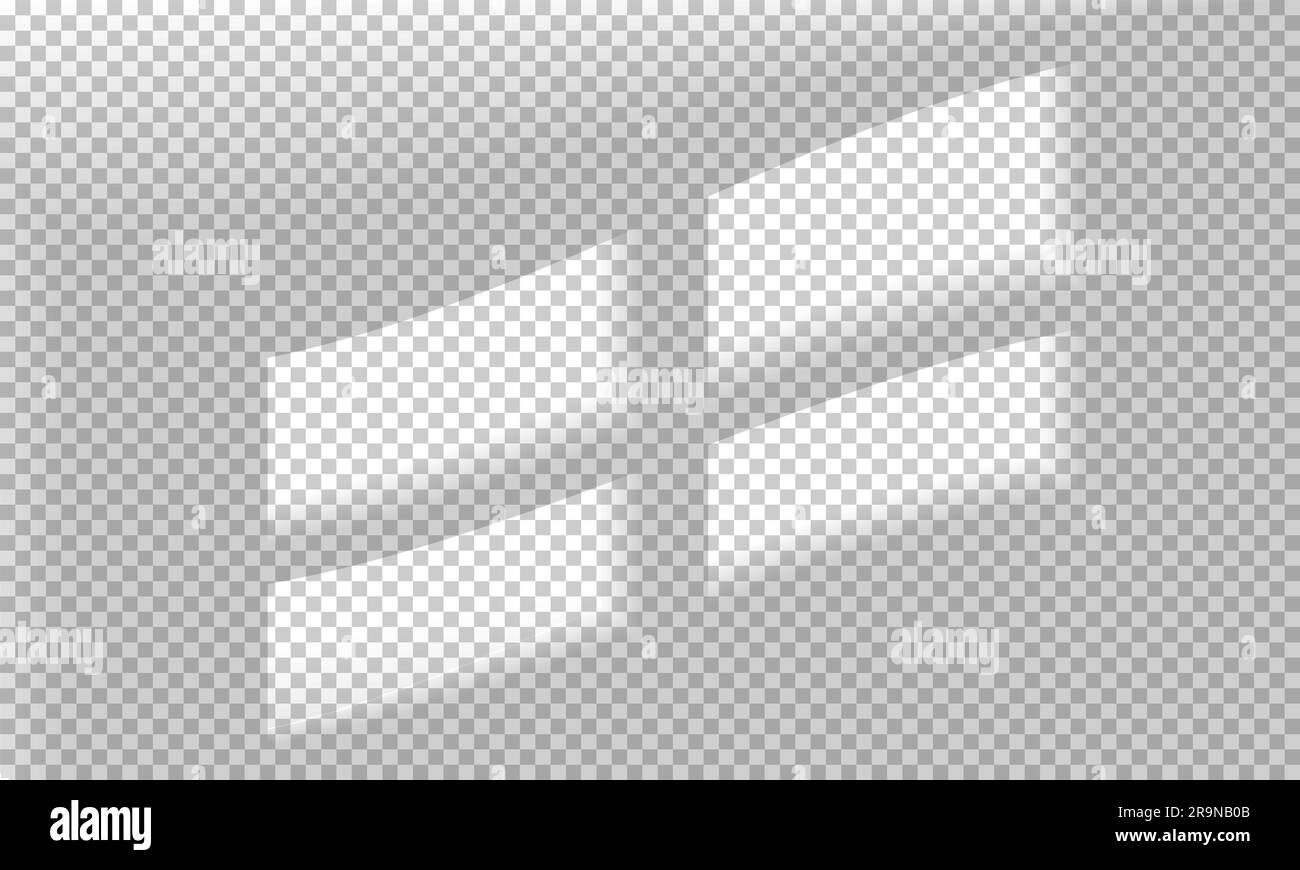 Vector illustration with shadow overlays on transparent background ...