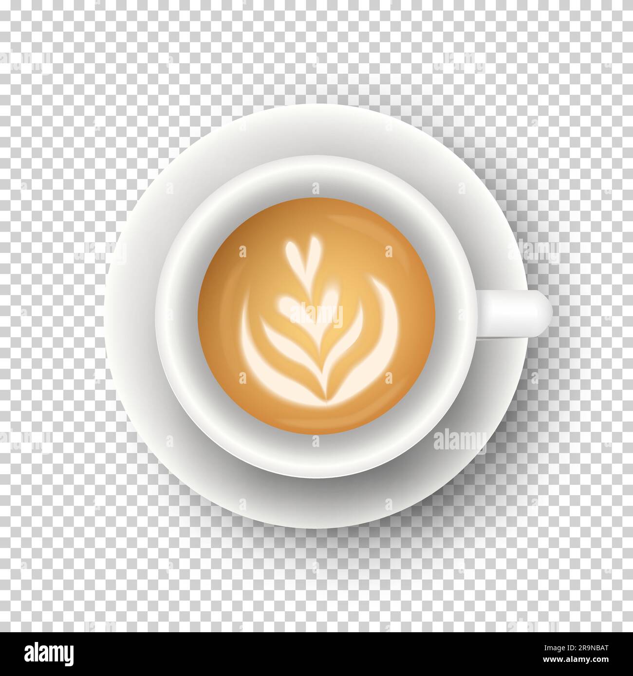 Banner mug fresh milk Stock Vector Images - Alamy