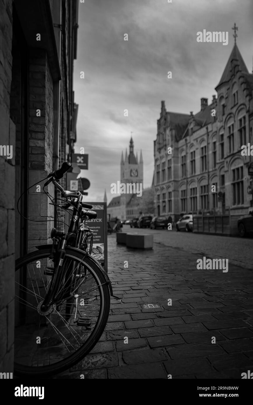 Ypres architecture Black and White Stock Photos & Images - Alamy