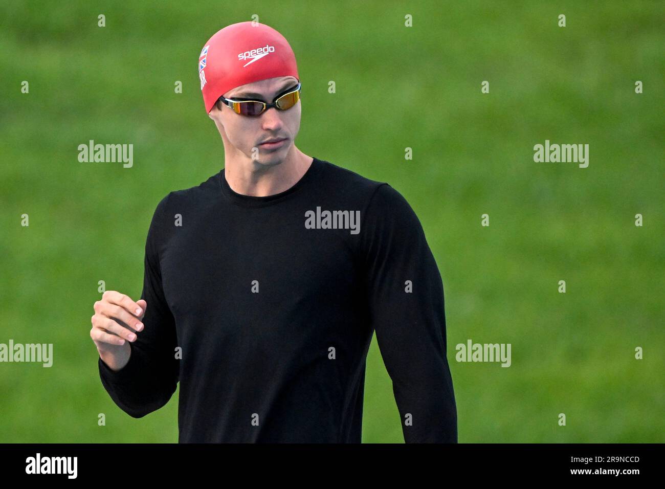 Benjamin Proud of Great Britain prepares to compete in the 50m ...