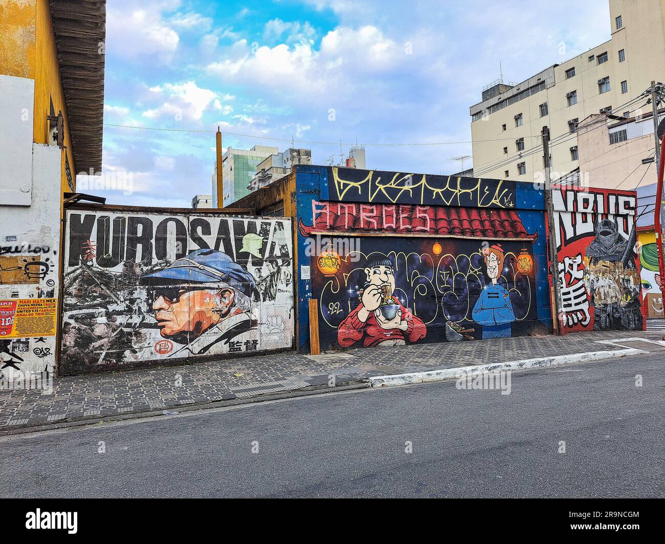 Liberdade neighborhood in Sao Paulo, Brazil is the world's largest ...