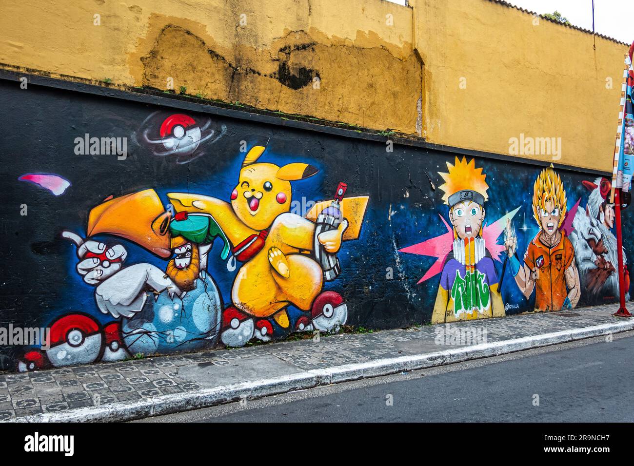 Liberdade neighborhood in Sao Paulo, Brazil is the world's largest ...