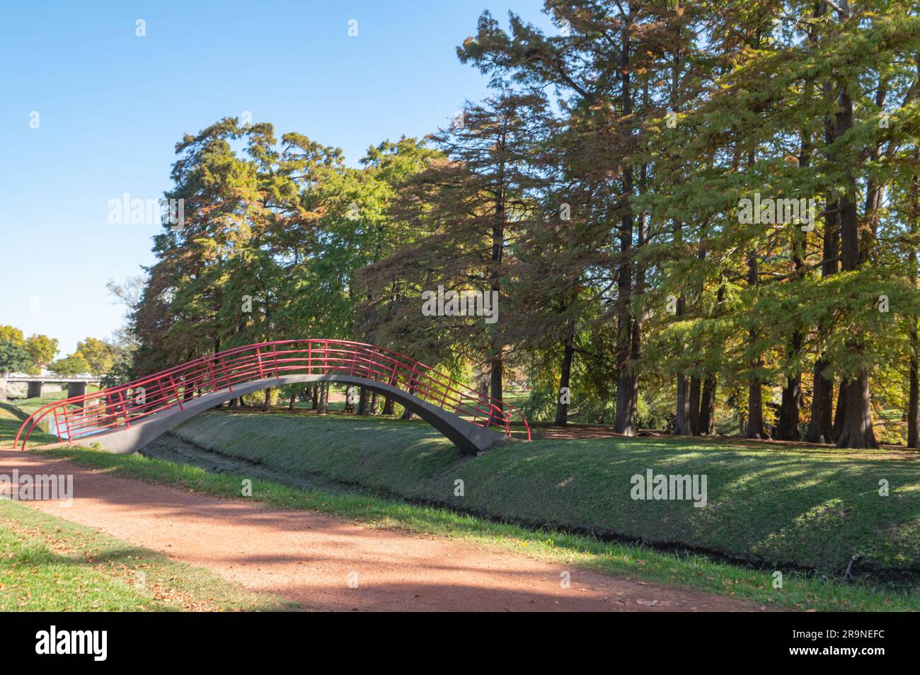 El Prado Park in Montevideo, in the Capital of Uruguay, wooded area ...
