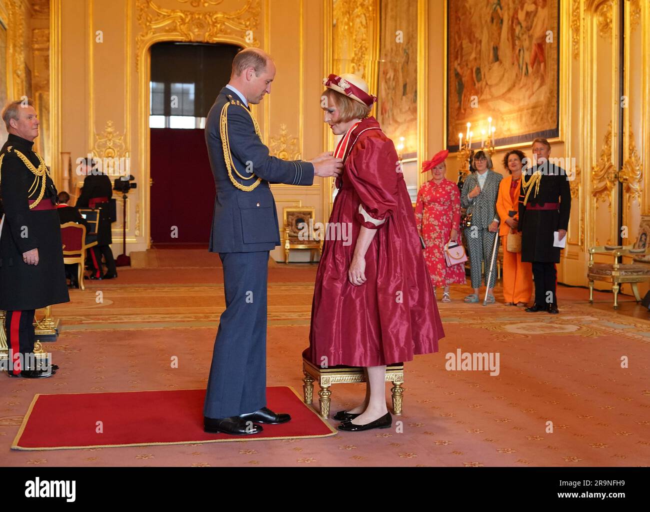 Sir Grayson Perry, artist, writer and Broadcaster, from London, is made ...