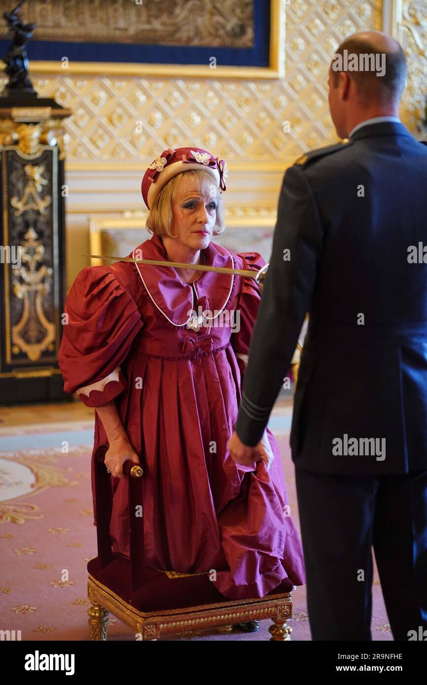 Sir Grayson Perry, artist, writer and Broadcaster, from London, is made ...