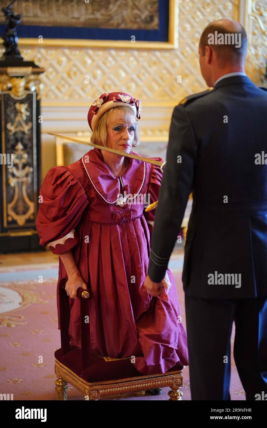 Sir Grayson Perry, artist, writer and Broadcaster, from London, is made ...