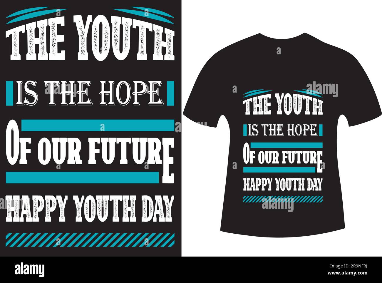 Happy Youth Day T-Shirt Design Stock Vector Image & Art - Alamy