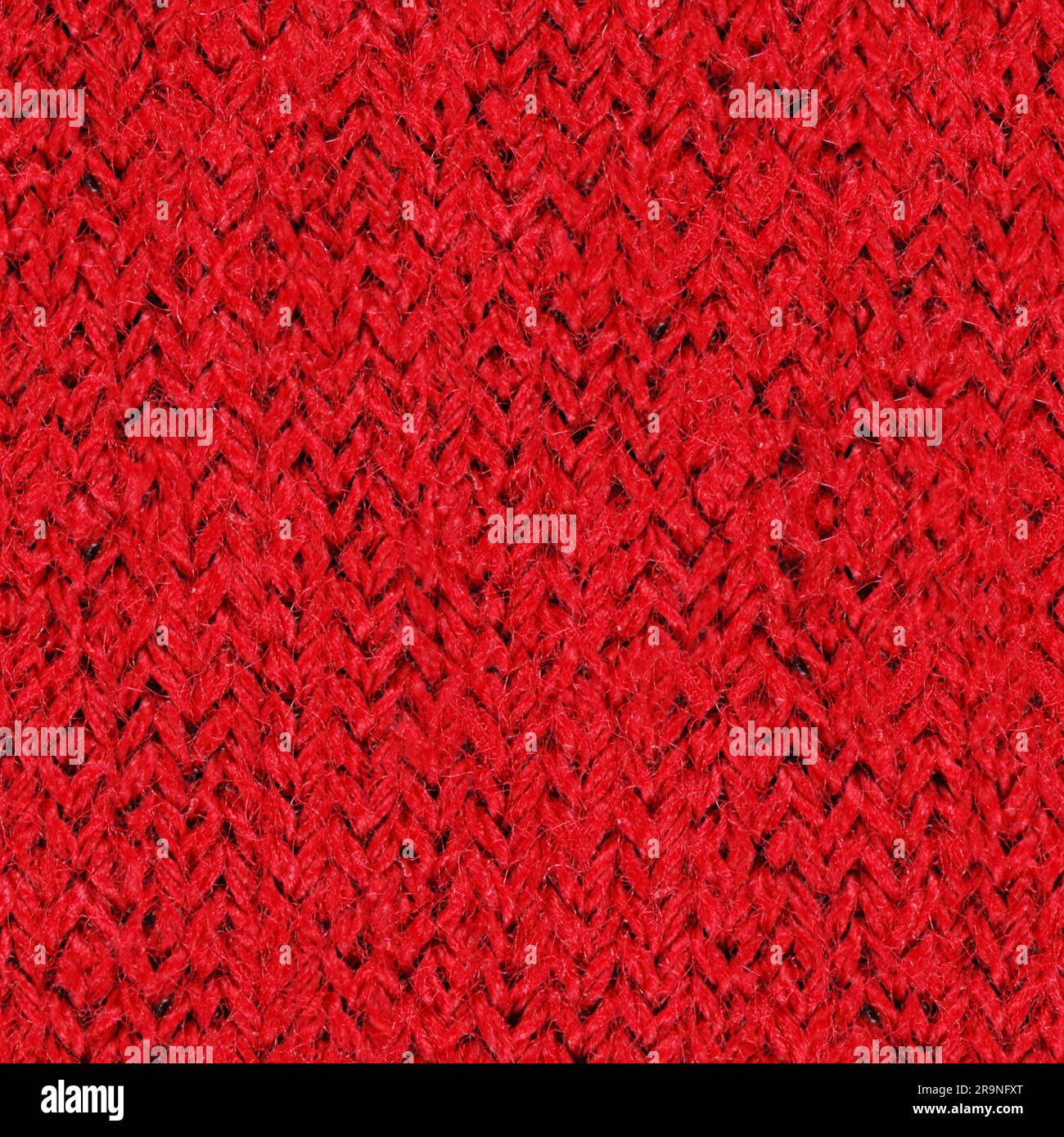 Seamless fabric background. Close-up of red texture fabric cloth ...