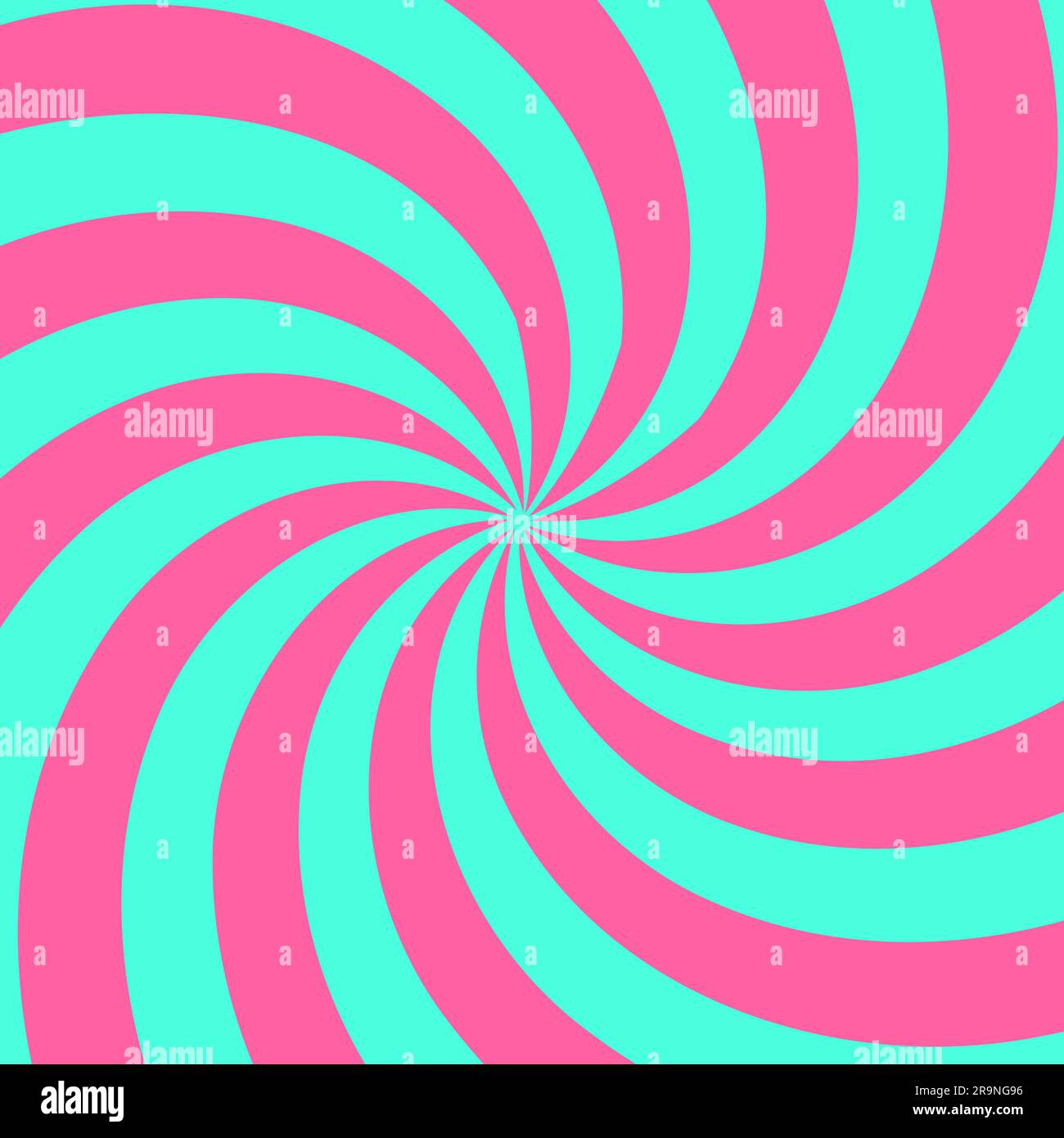 Vector trendy funny abstract retro 60s, 70s hippie card in pop art ...