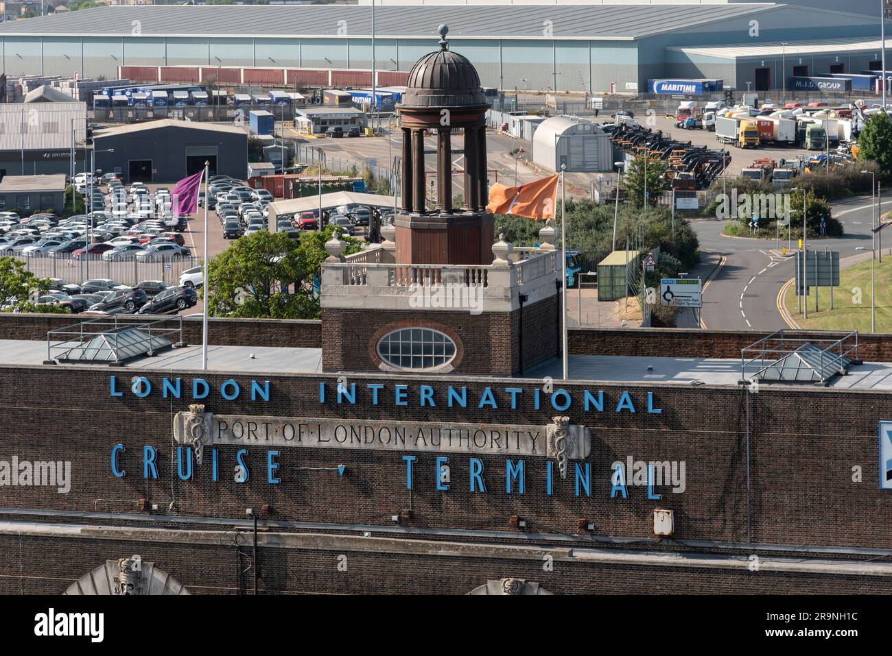 Tilbury Essex, England, UK, 1 June 2023. Port of London Authority, the ...