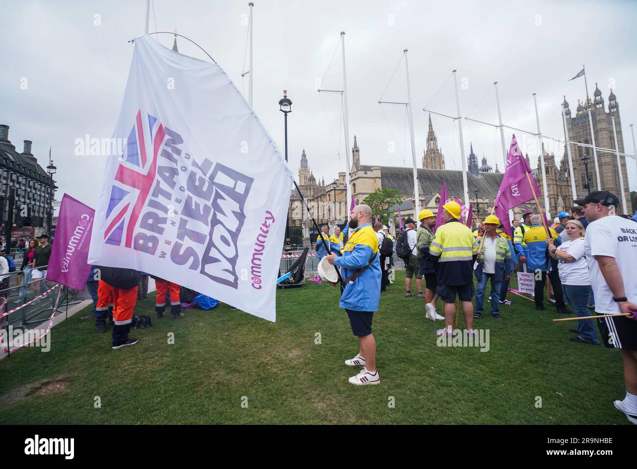 Save our steel hi-res stock photography and images - Alamy