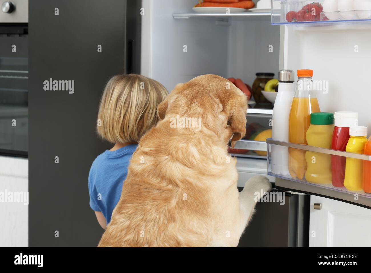 Boy stealing food hi-res stock photography and images - Alamy