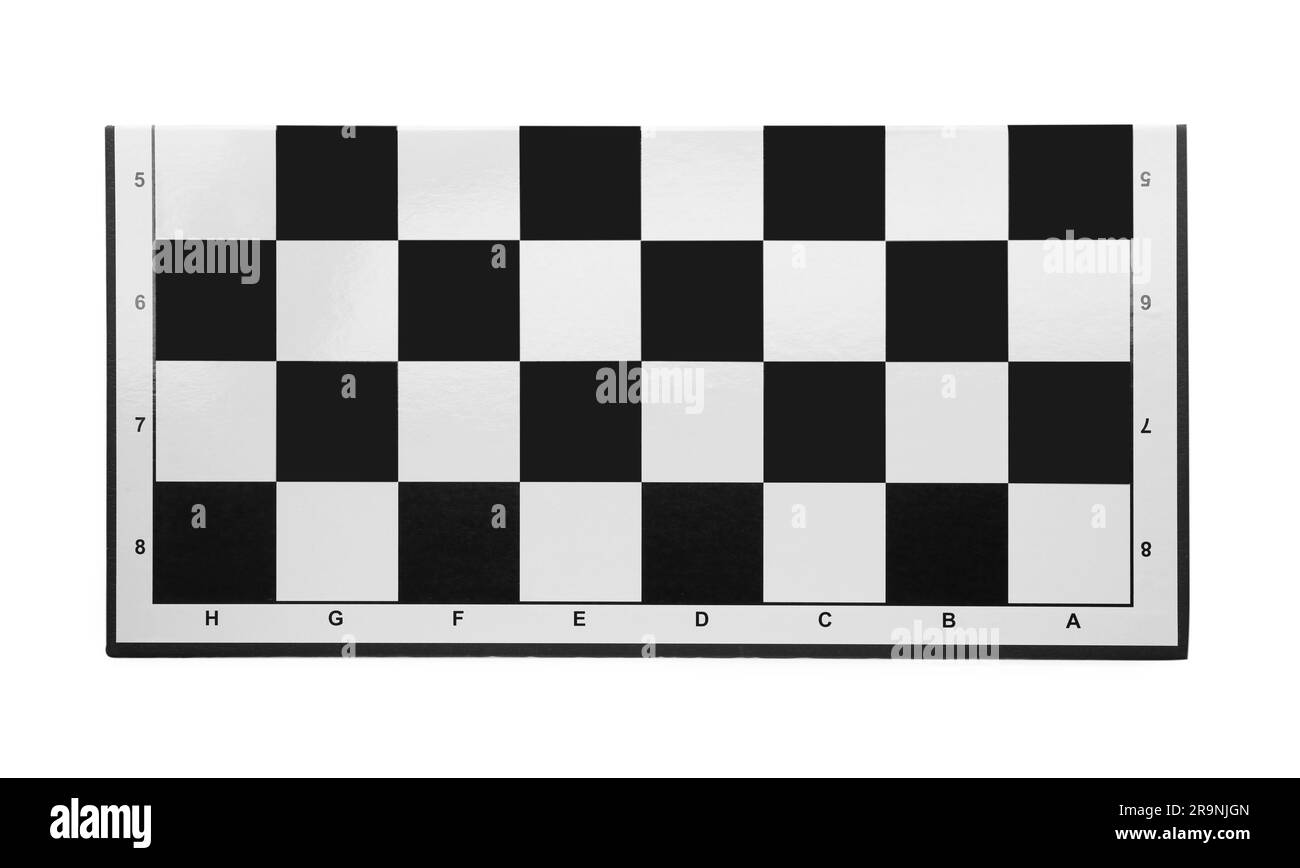Chessboard top view isolated on hi-res stock photography and images - Alamy