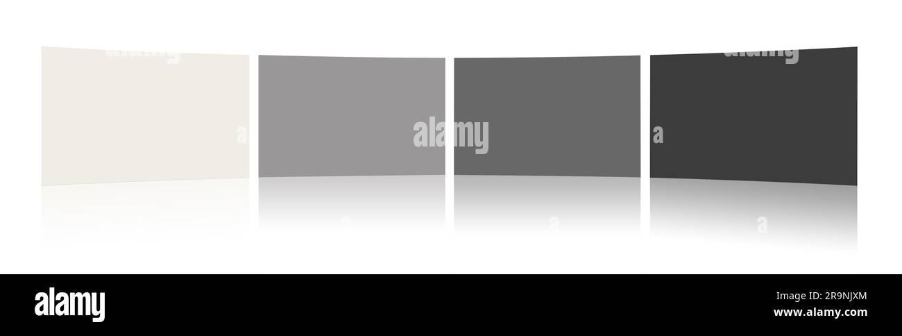 Insert report or screenshoot blank template white, grey and black for ...