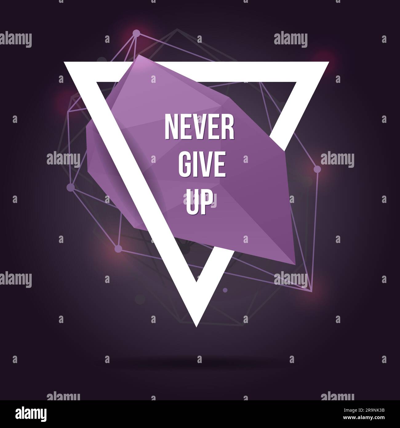 Mission vision triangle Stock Vector Images - Alamy