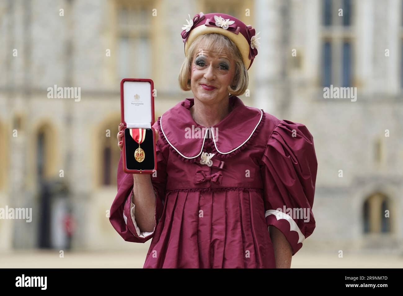 Grayson Perry, artist, writer and broadcaster poses for a photo after ...