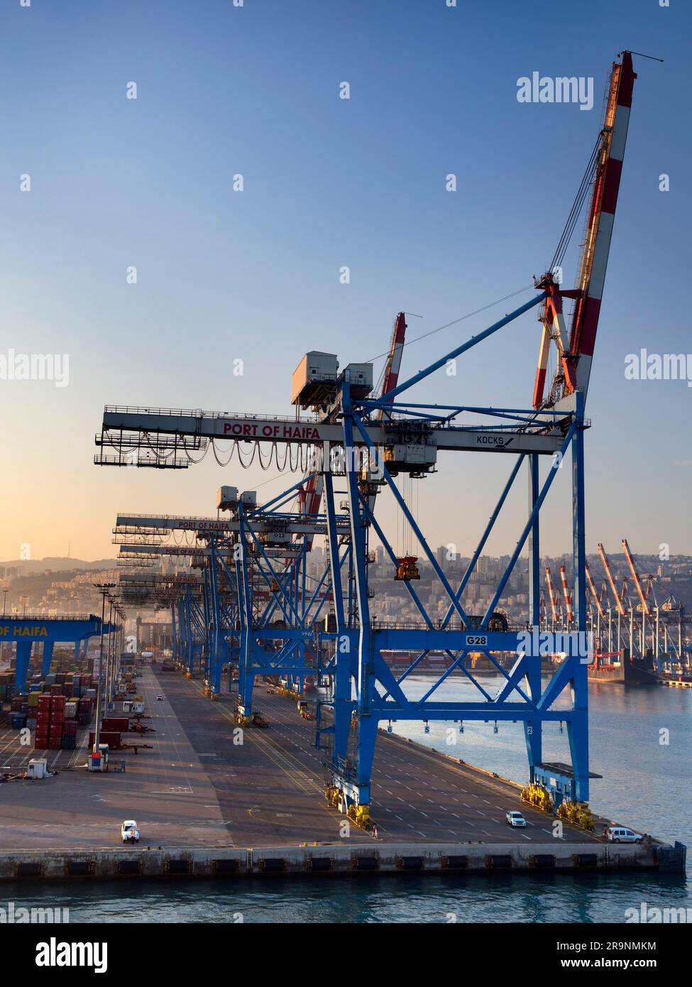 The Port of Haifa is the largest in Israel; it has natural deep-water ...