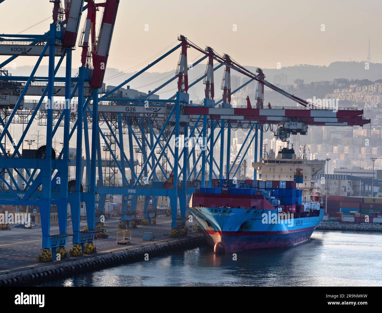 The Port of Haifa is the largest in Israel; it has natural deep-water ...