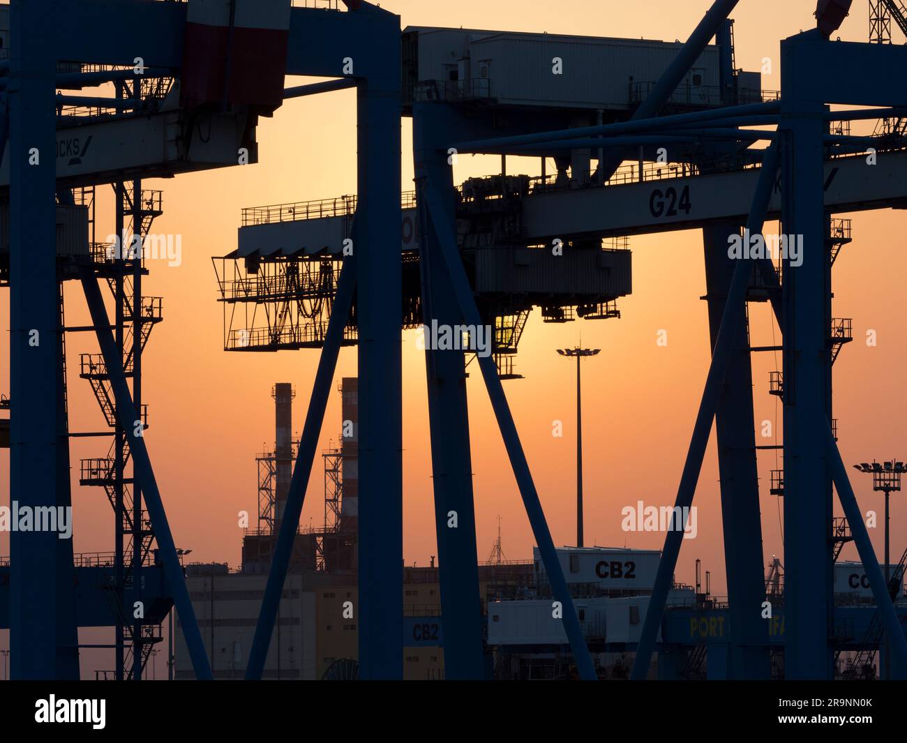 The Port of Haifa is the largest in Israel; it has natural deep-water ...