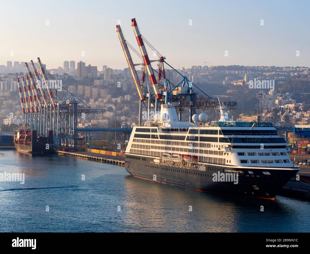The Port of Haifa is the largest in Israel; it has natural deep-water ...