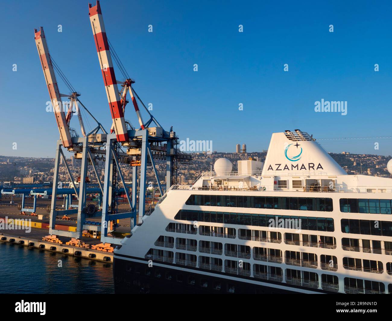 The Port of Haifa is the largest in Israel; it has natural deep-water ...