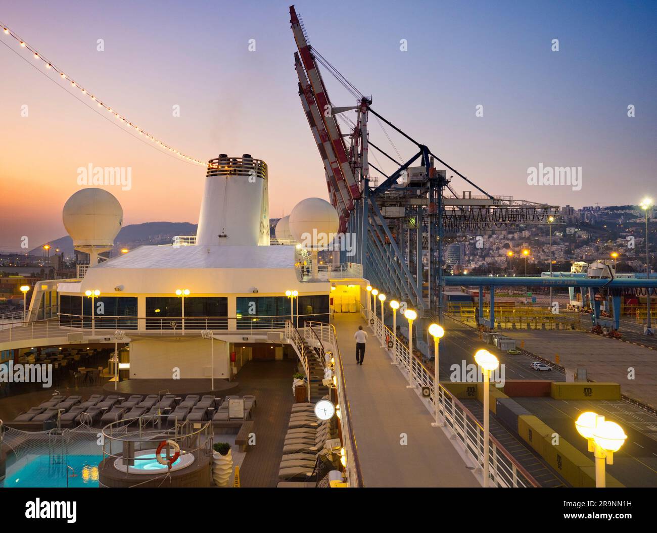 The Port of Haifa is the largest in Israel; it has natural deep-water ...