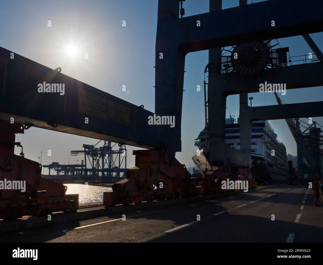 The Port of Haifa is the largest in Israel; it has natural deep-water ...