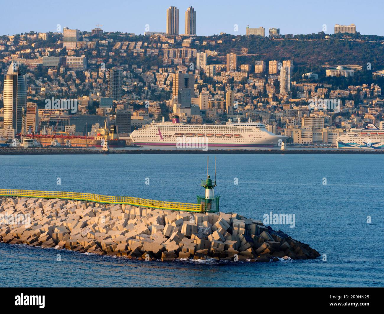 The Port of Haifa is the largest in Israel; it has natural deep-water ...