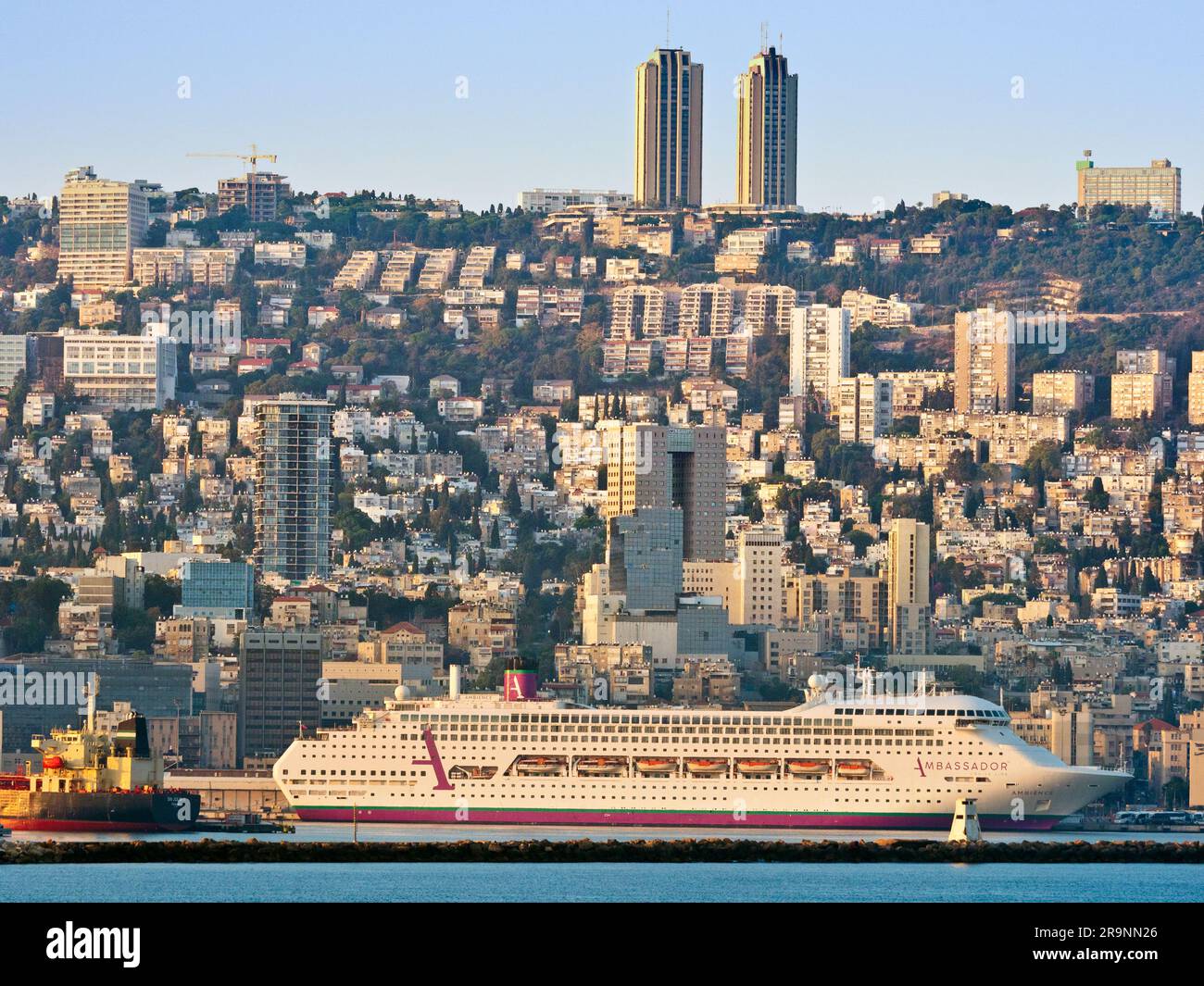 The Port of Haifa is the largest in Israel; it has natural deep-water ...