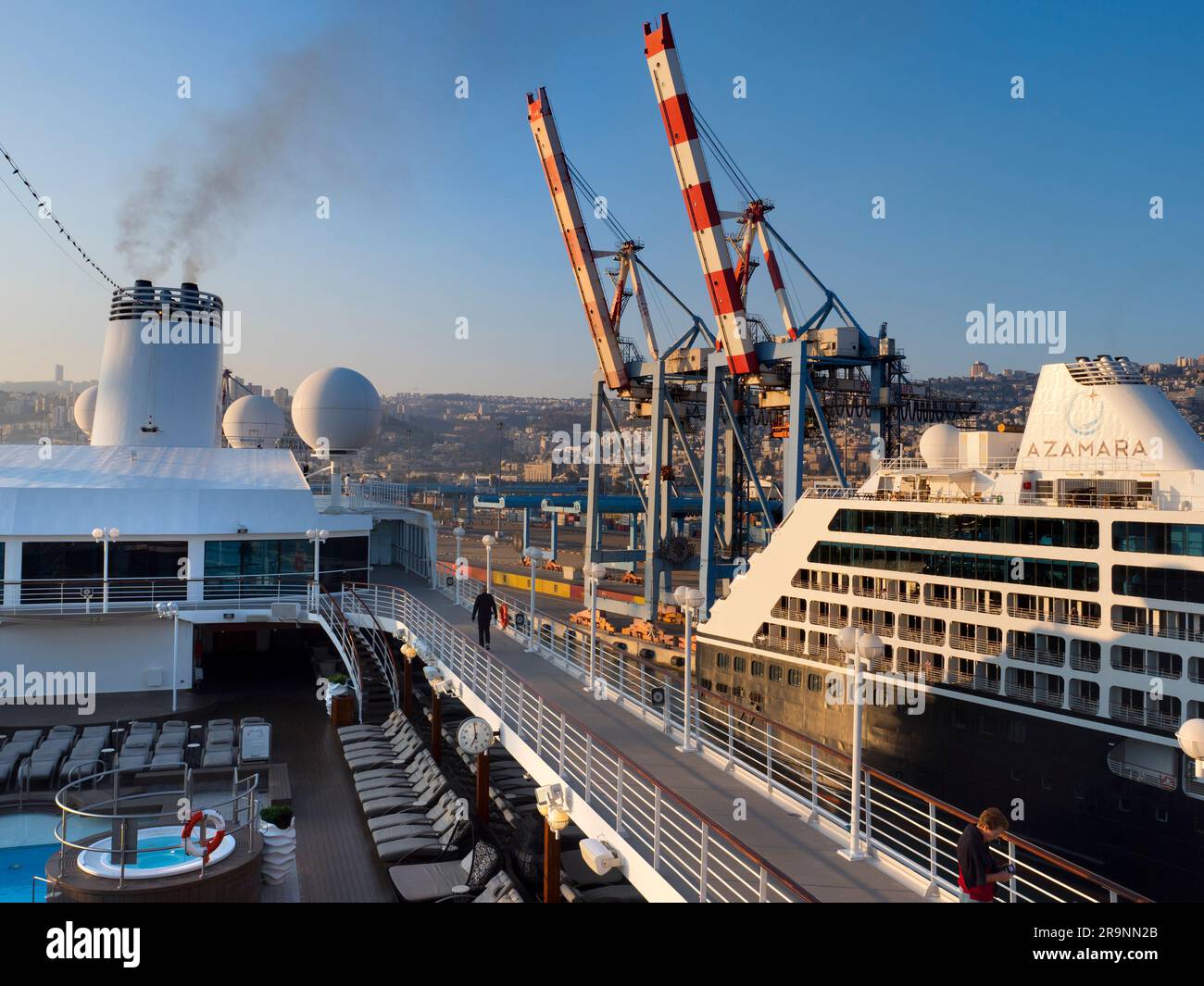 The Port of Haifa is the largest in Israel; it has natural deep-water ...