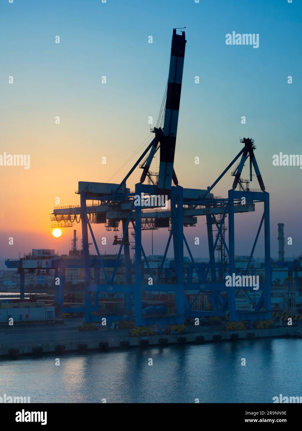 The Port of Haifa is the largest in Israel; it has natural deep-water ...