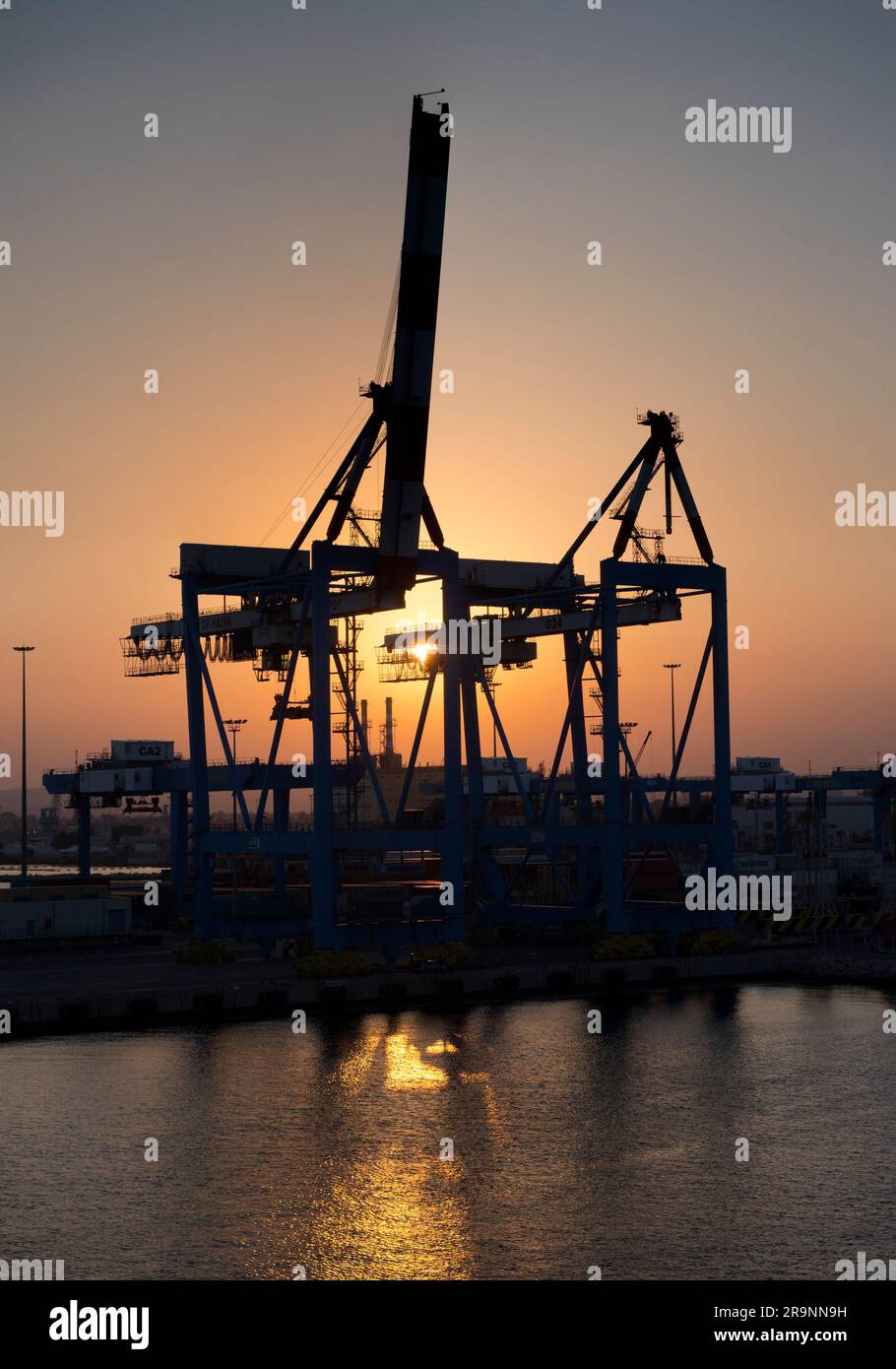 The Port of Haifa is the largest in Israel; it has natural deep-water ...