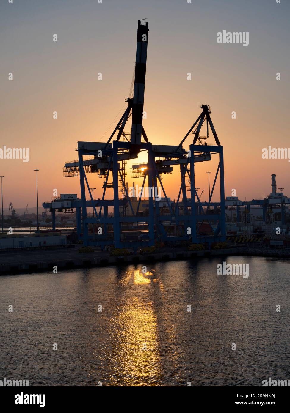 The Port of Haifa is the largest in Israel; it has natural deep-water ...