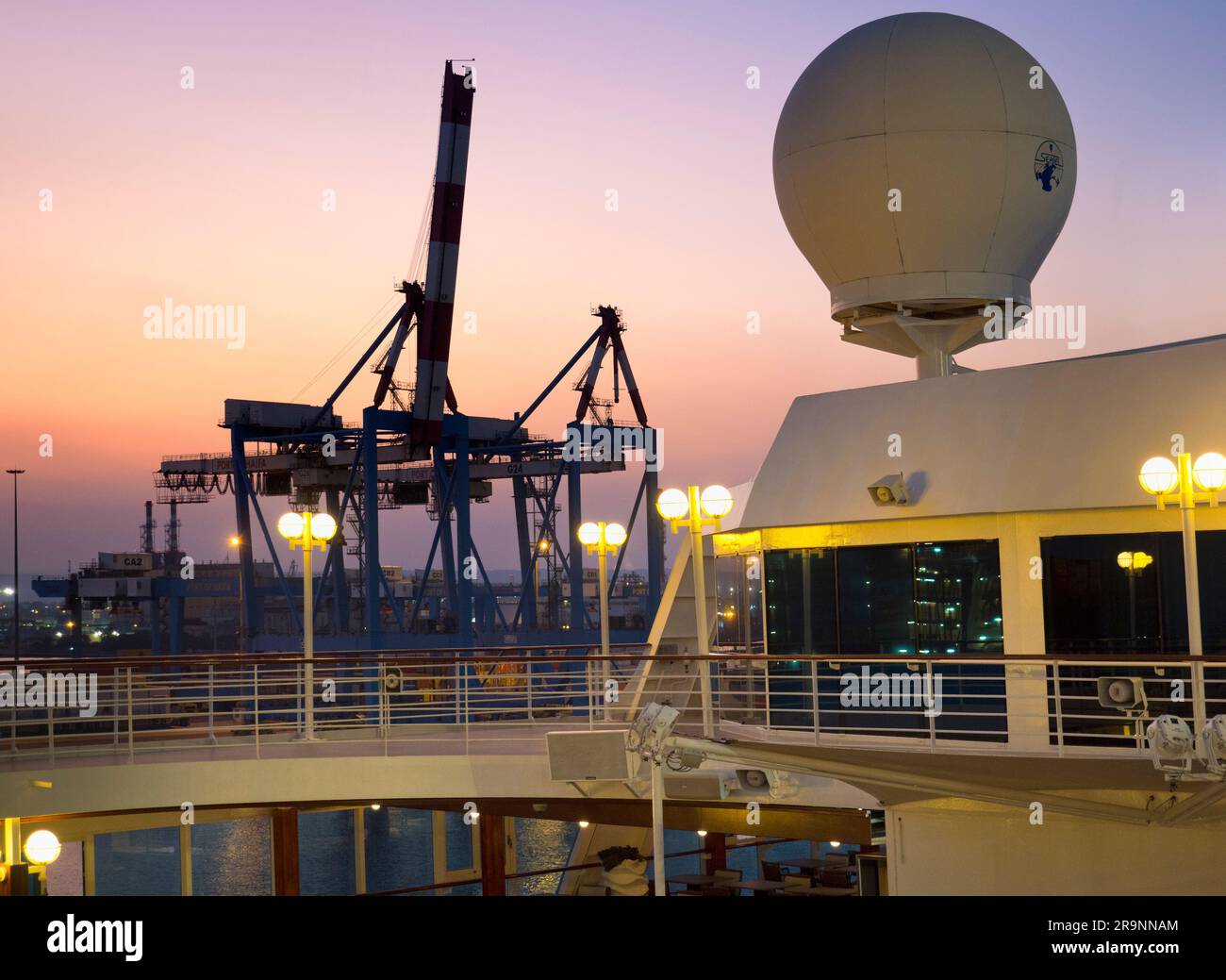 The Port of Haifa is the largest in Israel; it has natural deep-water ...