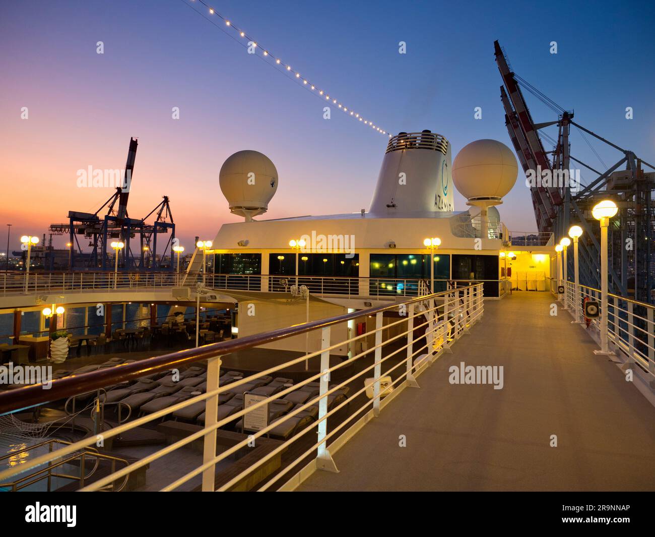 The Port of Haifa is the largest in Israel; it has natural deep-water ...