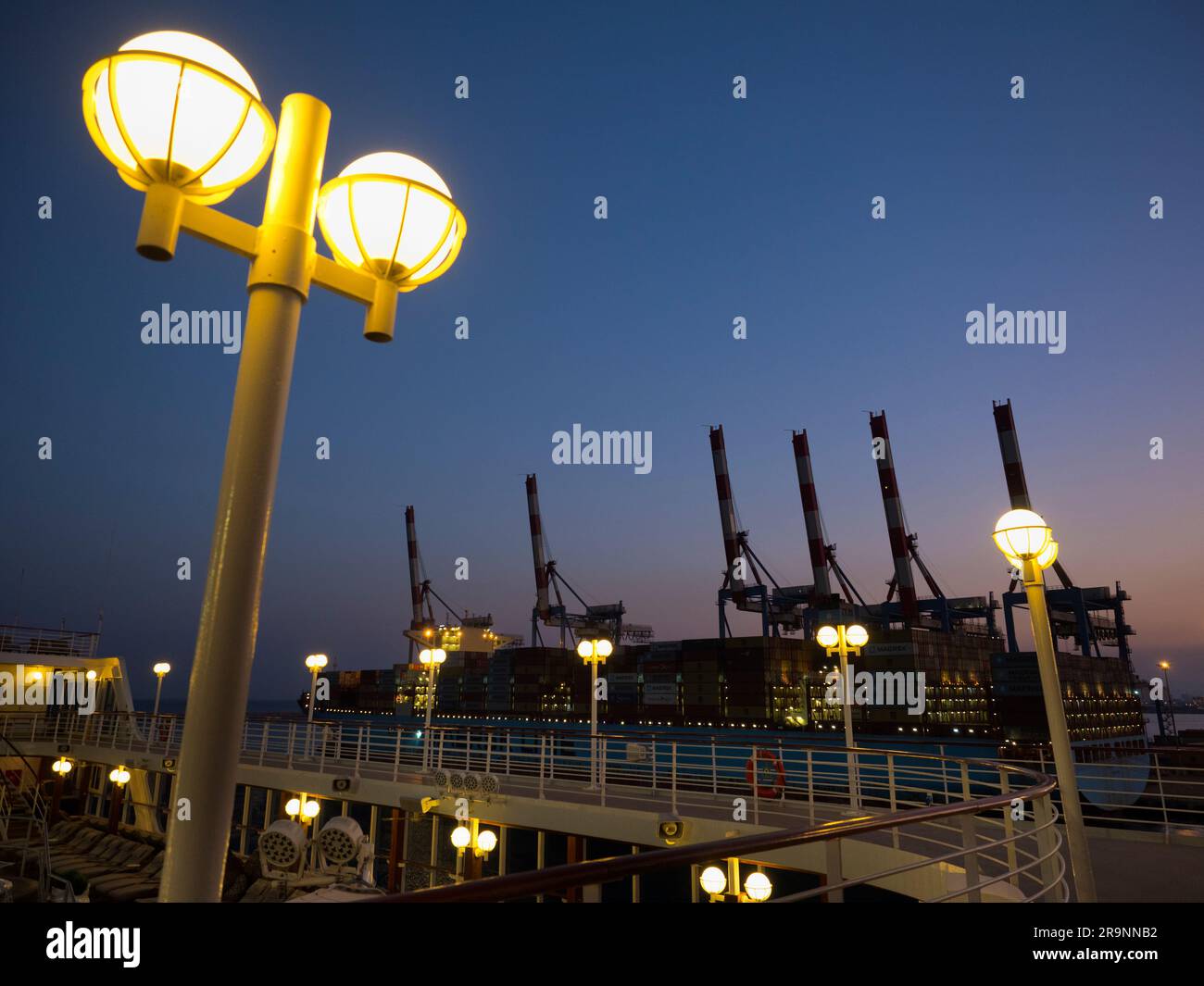 The Port of Haifa is the largest in Israel; it has natural deep-water ...