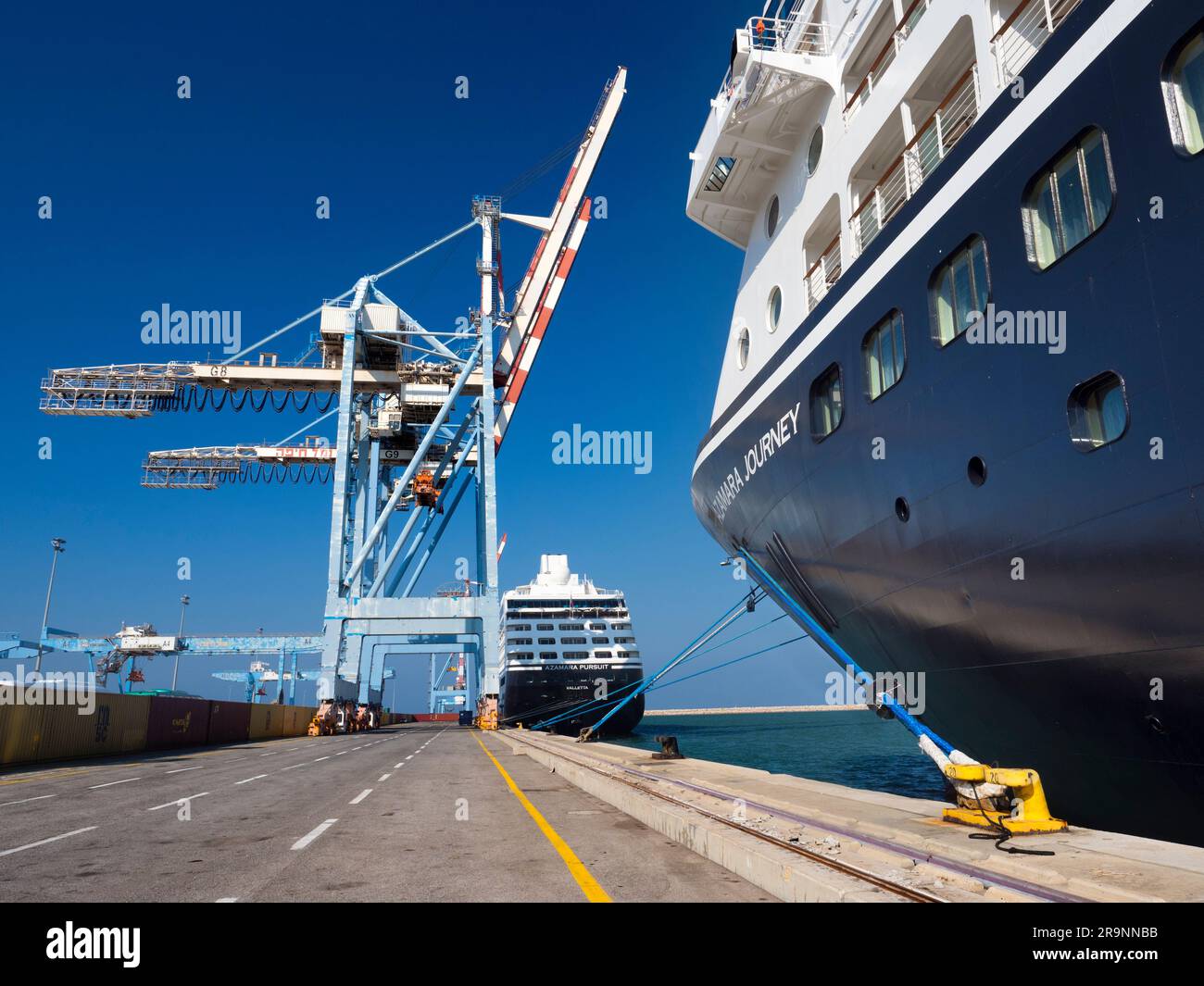 The Port of Haifa is the largest in Israel; it has natural deep-water ...